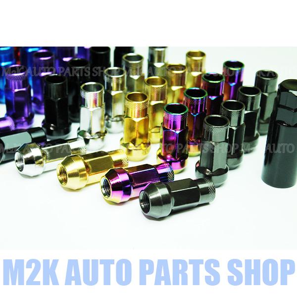 ハイエース キャラバン レーシング 貫通 ホイールナット 24個 45mm スチール P1.5 P1.25 17HEX ソケット シルバー 銀 : M2K AUTO PARTS - 通販 ...