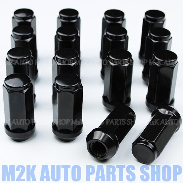 49mm スチール ホイールナット P1.5 P1.25 19HEX 16個 袋ナット M12 ブラック 黒 : M2K AUTO PARTS - 通販 - Yahoo!ショッピング
