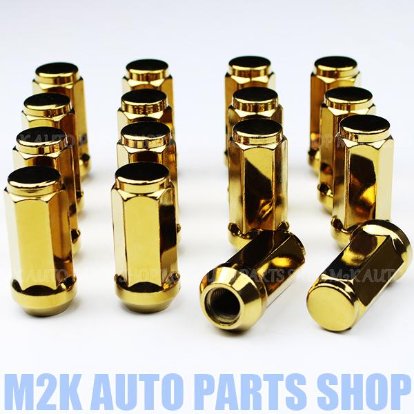 49mm スチール ホイールナット P1.5 P1.25 19HEX 16個 袋ナット M12 ゴールド 金 : M2K AUTO PARTS - 通販 - Yahoo!ショッピング