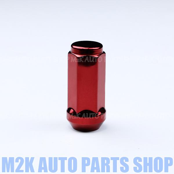 49mm スチール ホイールナット P1.5 P1.25 19HEX 16個 袋ナット M12 レッド 赤 : mk-stl49mmhex16red : M2K AUTO PARTS - 通販 ...