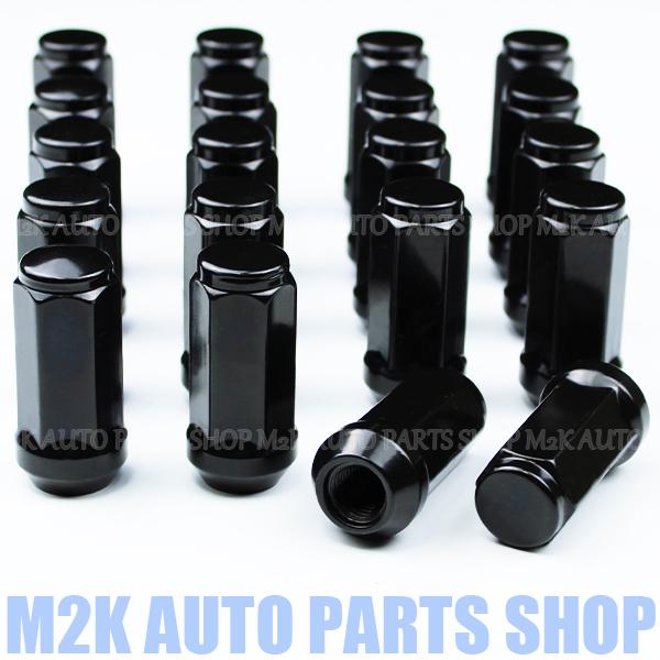 49mm スチール ホイールナット P1.5 P1.25 19HEX 20個 袋ナット M12 ブラック 黒 : M2K AUTO PARTS - 通販 - Yahoo!ショッピング