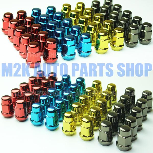 ブランド登録なし ホイールナット 16個 m14 m12 P1.5 P1.25 カラーナット スチール ナット 19HEX アルファナット : M2K AUTO PARTS - 通販 ...