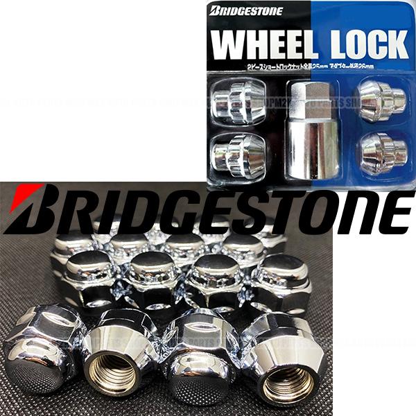 ブリヂストン ショート ロックナット ホイールナット P1.5 P1.25 19HEX 21HEX BS 16個 :MKBSLOCK-BSNUT-SH16:M2K AUTO PARTS ...