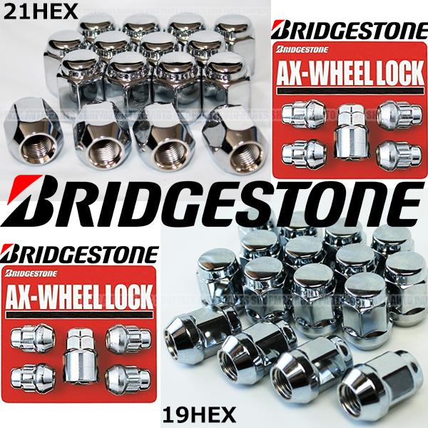 BRIDGESTONE ブリヂストン ロックナット 汎用 ホイールナット P1.5 P1.25 19HEX 21HEX BS 16個 : M2K AUTO PARTS - 通販 - Yahoo ...