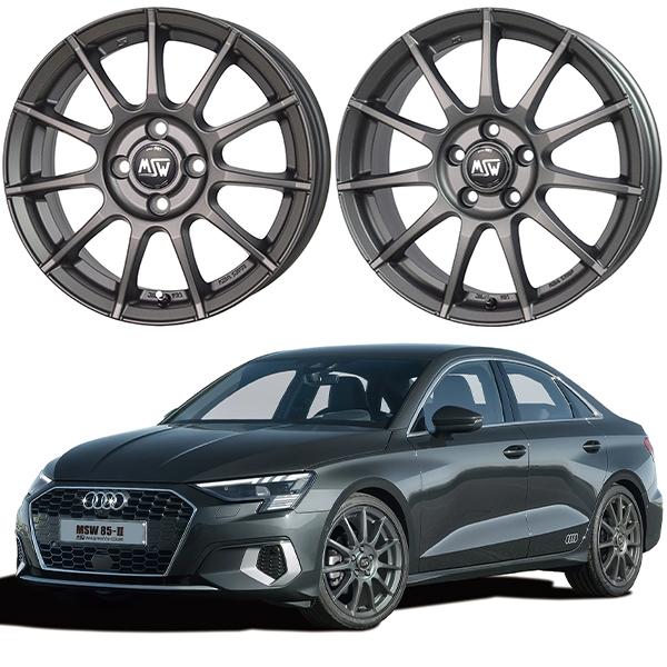 HOT STUFF 15インチ MSW85-2 6J +45 4H-100 1本 ホイール OZ マット ガンメタ ミニ R50 から R59 85-5T 業販 : M2K AUTO ...