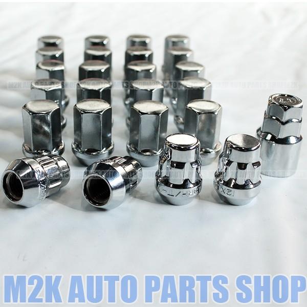 ロックナット 17HEX P1.5 P1.25 24本 メッキナット ホイールナット スチール ハイエース 盗難防止 : M2K AUTO PARTS - 通販 - Yahoo!ショッピング