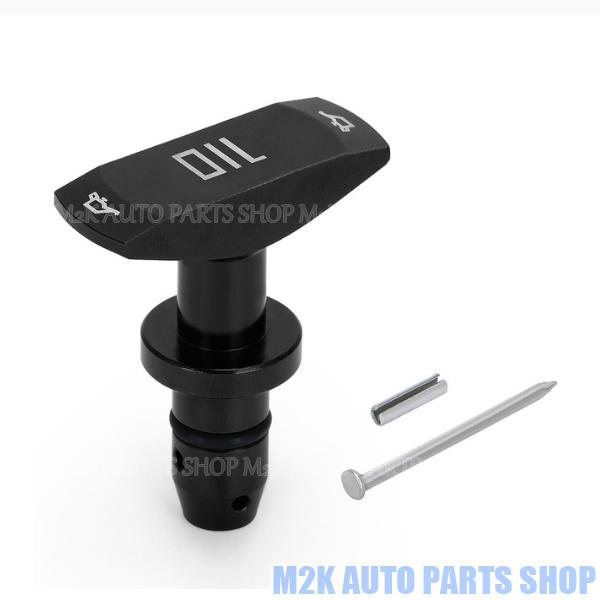 オイルレベルゲージ ドレスアップ ハンドル アルミ オイルフィラーキャップ レベルゲージ ブラック : M2K AUTO PARTS - 通販 - Yahoo!ショッピング