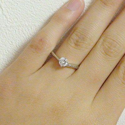 鑑定書付 ダイヤモンド プラチナ 婚約指輪 エンゲージリング ダイヤ 0.5ct D-VVS1-3EX H&C 脇ダイヤ 0.06ct V字 Pt900 : 130629m32 : MA ...
