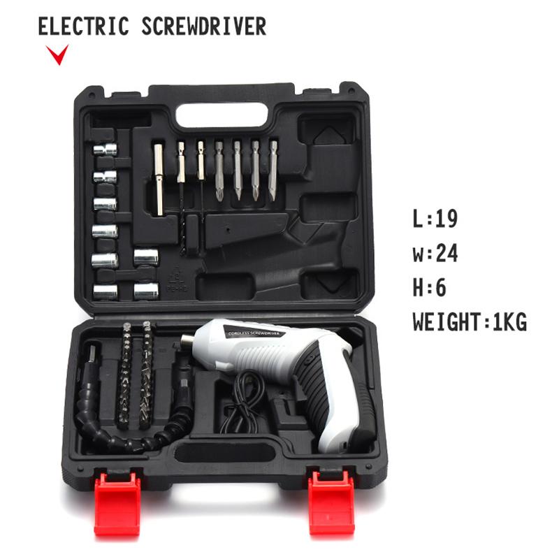 コードレス電動ドライバー 充電式 36V 電動ドライバー 電動ドリル 充電器付け 47点セット LED照明ライト付 正逆切替 :im1130 ...