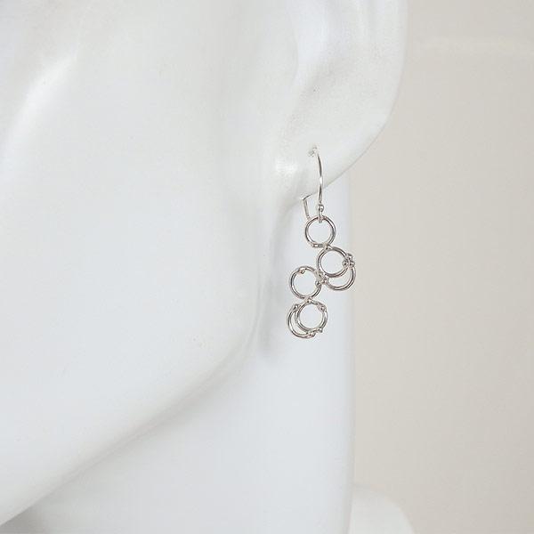 *雨音*ピアス（再販） : m-pie-002 : 天然石のアクセサリー macari - 通販 - Yahoo!ショッピング