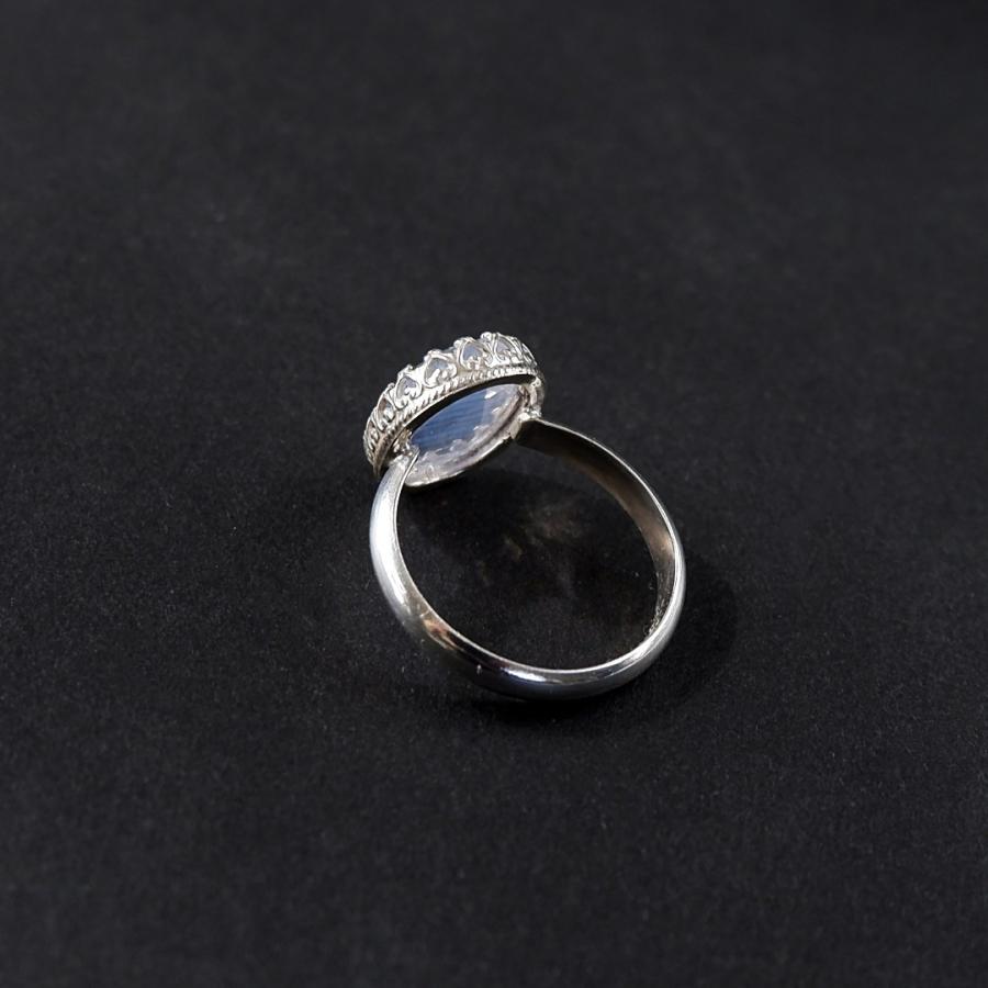 ラベンダークォーツの飾り枠リング 13号 天然石アクセサリー 一点物 : 天然石のアクセサリー macari - 通販 - Yahoo!ショッピング