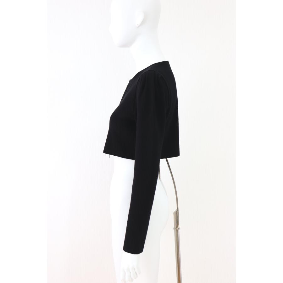 FOXEY BOUTIQUE BOUTIQUE(フォクシー） レーヨンブレンドジップアップカーディガン 37150 黒/ブラック : マカロンブティックYahoo!ショップ - 通販 ...