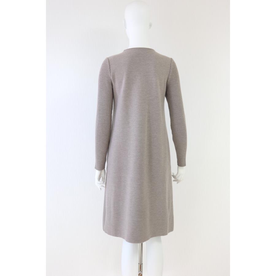 FOXEY BOUTIQUE FOXEY Siena ウールニットワンピース 40389 ベージュ/グレージュ グレースウール フォクシー ...