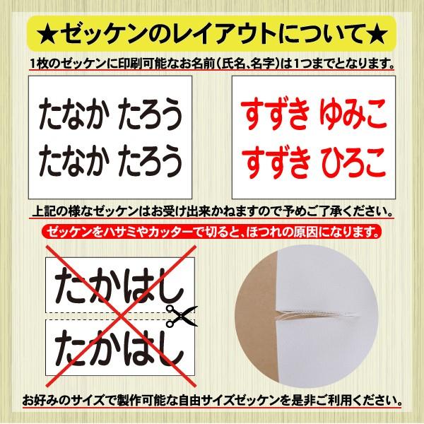 カラーゼッケン一般用(2段レイアウト) W20cm×H15cm :ze0002:ぜっけん堂(マックカットヤフー店) - 通販 - Yahoo!ショッピング