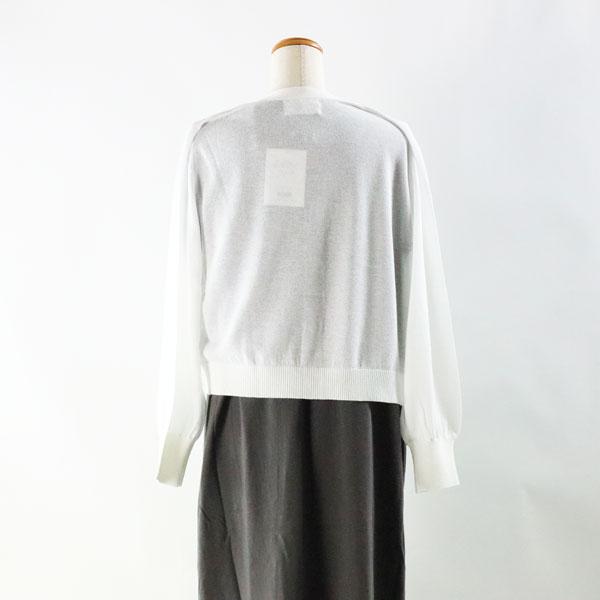 カーディガン フリーサイズ ガノッシュ 257-3126030代 40代 50代 レディース カジュアル 夏 ホワイト ganosch : 街 ...