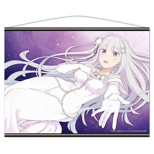 Re：ゼロから始める異世界生活 B2タペストリー エミリア ウェディングドレスver. : まちキャラ Yahoo!店 - 通販 - Yahoo!ショッピング