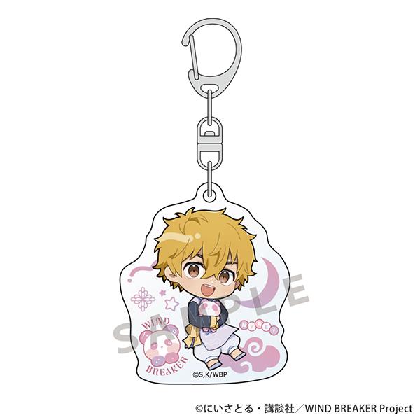 WIND BREAKER アクリルキーホルダー（楡井 秋彦／ゆめいろチャイナ） : まちキャラ Yahoo!店 - 通販 - Yahoo!ショッピング