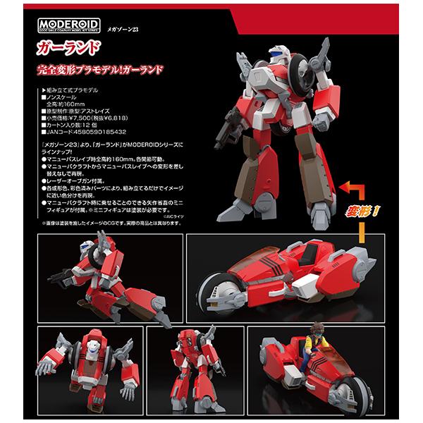 メガゾーン23 MODEROID ガーランド[グッドスマイルカンパニー] : 4580590185432 : まちキャラ Yahoo!店 - 通販 - Yahoo!ショッピング