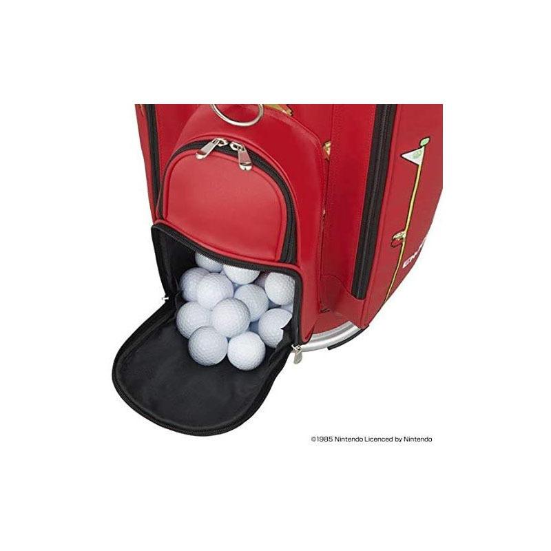 スーパーマリオブラザーズ マリオ キャディバッグ SMCB002R 赤 レッド 9型 47インチ 5分割 2.9kg 軽量 キャラクター ...