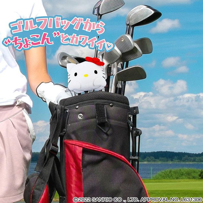 Lynx（リンクス） サンリオ ハローキティ PT パターカバー マレット型用 ヘッドカバー KTPT001 2022年 ゴルフ ネコ ...