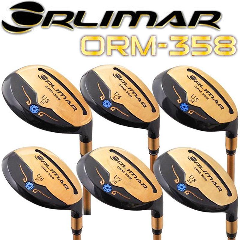 ORLIMAR オリマー ORM-358 プレミアム ユーティリティ オリジナルカーボンシャフト 2023年モデル 日本正規品 単品 1本 OLIMAR GOLF ORM 358 ...