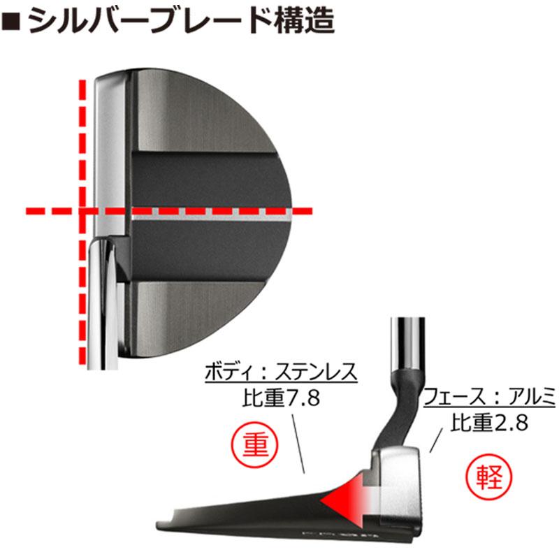 ヨコハマ プロギア Silver-Blade Centered シルバーブレード センタード 2023年モデル SB ブレード マレット センターシャフト Yokohama PRGR ...