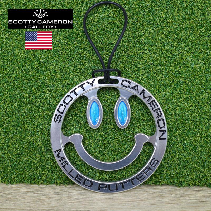 スコッティキャメロン ギャラリー 限定 バッグタグ smiley face スマイル ニコちゃん scotty cameron gallery ...