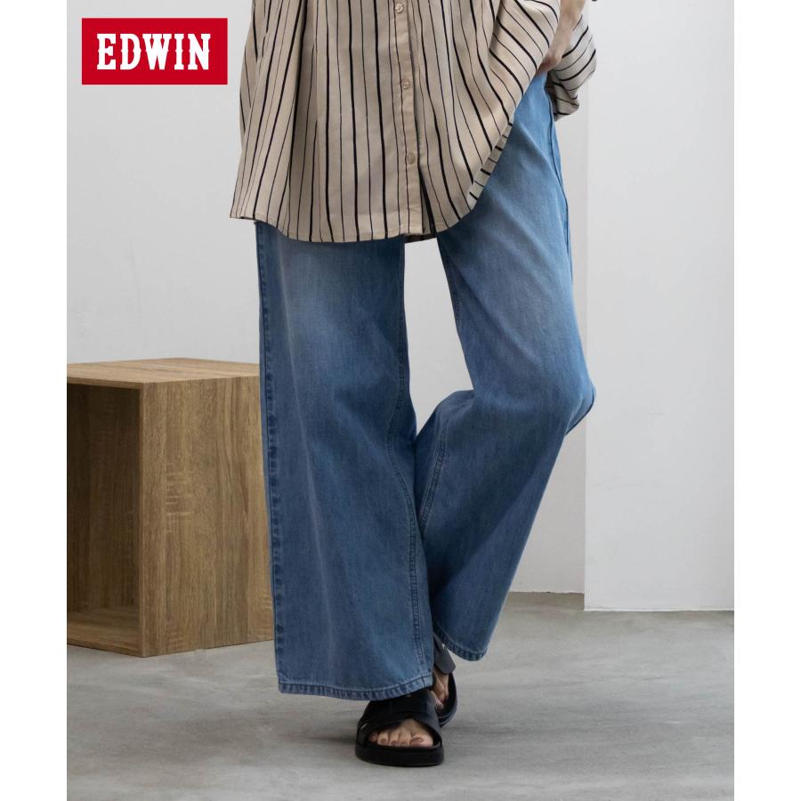 EDWIN エドウィン デニムパンツ essentials レディース 綿100％ コットン ジーパン ボトムス : Mac-House(マックハウス) - 通販 - Yahoo!ショッピング