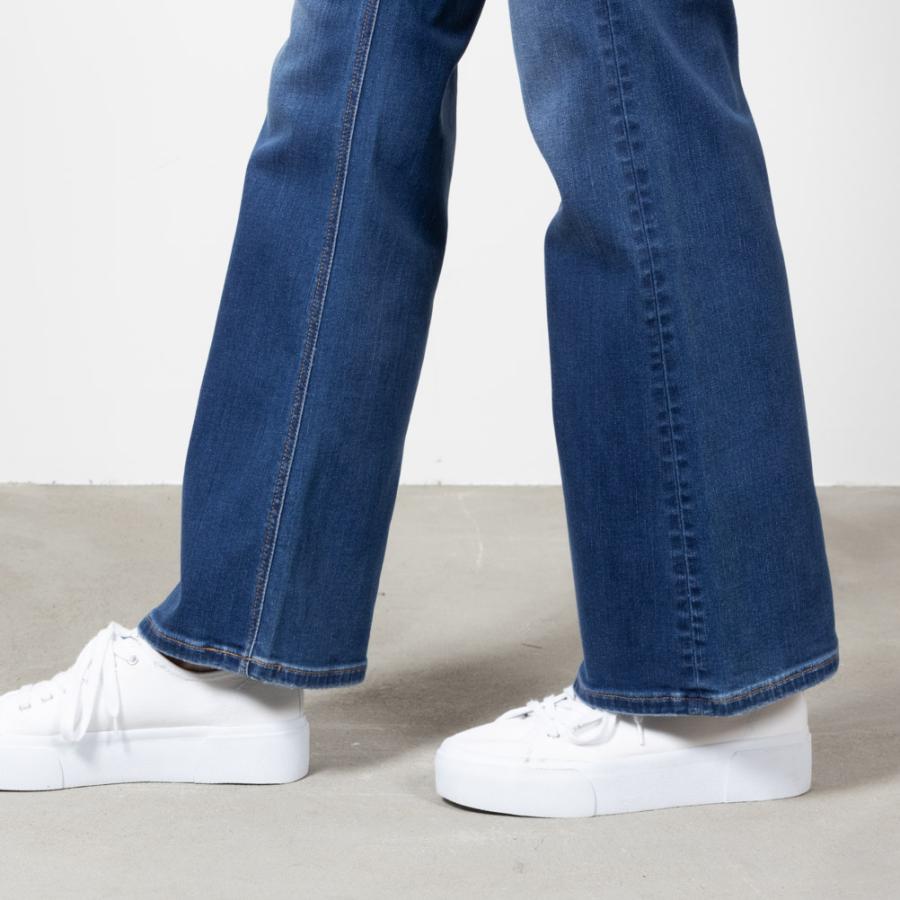 EDWIN エドウィン デニムパンツ ジーンズ レディース ストレッチ フレアパンツ ジーパン ボトムス : Mac-House(マックハウス) - 通販 - Yahoo!ショッピング