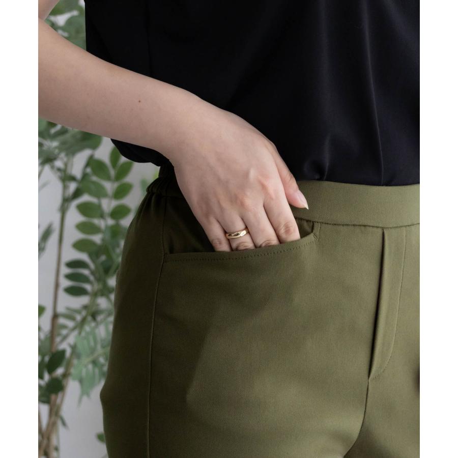 HusHusH ハッシュアッシュ テーパードパンツ レディース 無地 ストレッチパンツ ボトムス : 02321201415 : Mac-House(マックハウス) - 通販 - Yahoo ...