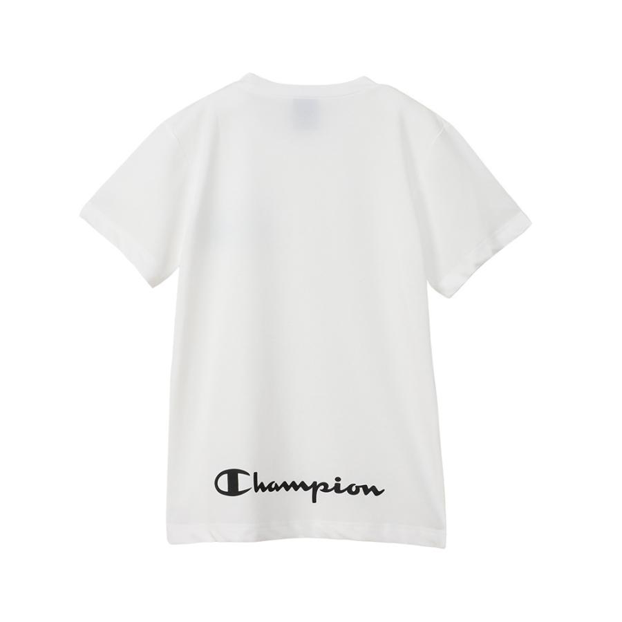 Champion チャンピオン 半袖Tシャツ キッズ UVカット 紫外線対策 クルーネック スポーツウェア ブランド 人気 トップス : Mac-House(マックハウス) - 通販 ...