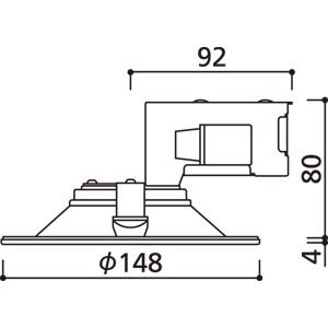 ODELIC OD261736R 在庫あり オーデリック ダウンライト LED4.5W 電球色 埋込穴125 白熱灯60W相当 非調光 : まごころでんき Yahoo!店 - 通販 ...