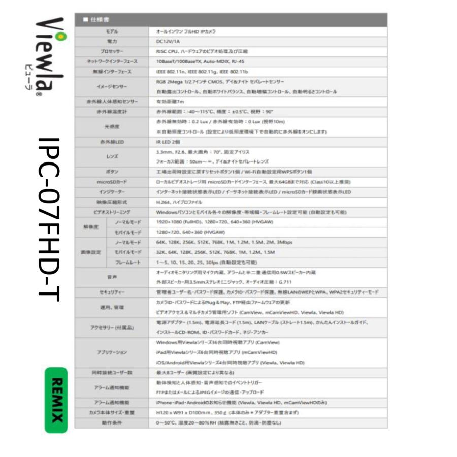 当日発送 IPC-19p IPC-19 後継機 フルHDドーム型 IPネットワークカメラ ソリッドカメラ SolidCamera 領収書は注文 ...