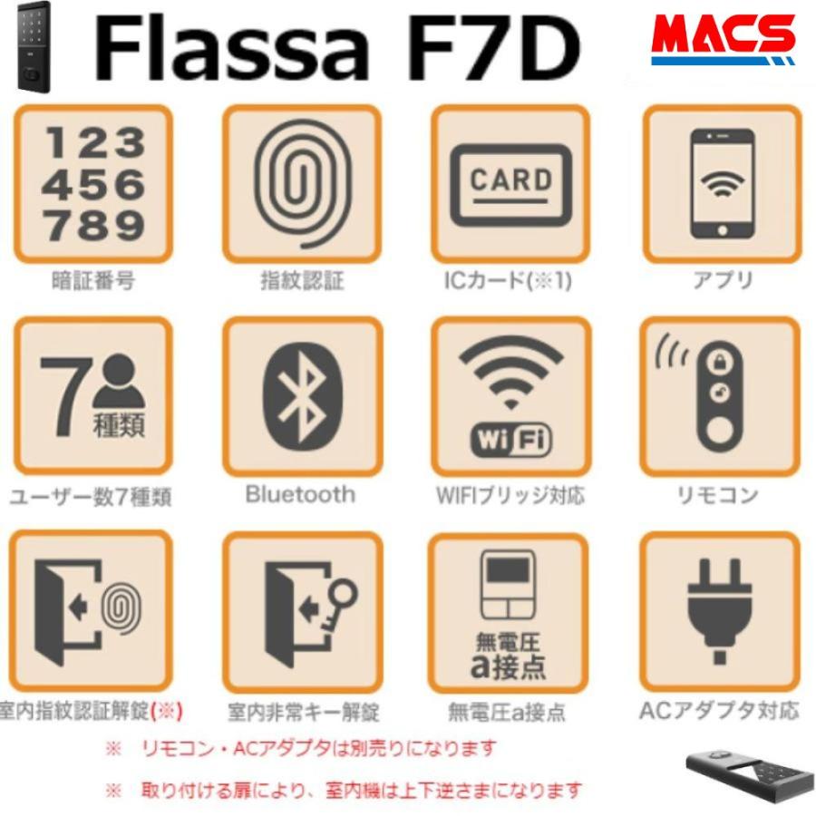 あすつく FlassaF7D EPIC 当店標準在庫品 開き戸用 室内機縦型 フラッサ 機能満載 おしゃれ エピック ★ICキー3種サービス ...