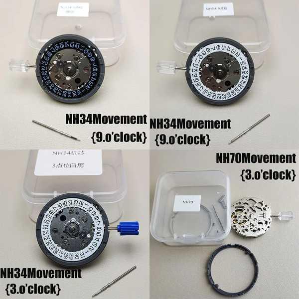 日本の時計部品の交換,オリジナル,自動巻きムーブメント,高精度,ボルト,モデルnh34 gmt/nh70 : f786a32f-bc39-49a1-85bb-9865e87d19c3 : 間田 ...
