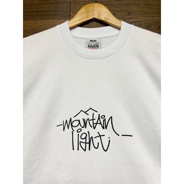 DAMMIT 11th x TAPE PACKS MOUTAIN LIGHT Tシャツ(ヘビーウェィト) White XLサイズ(ミックスCD ...