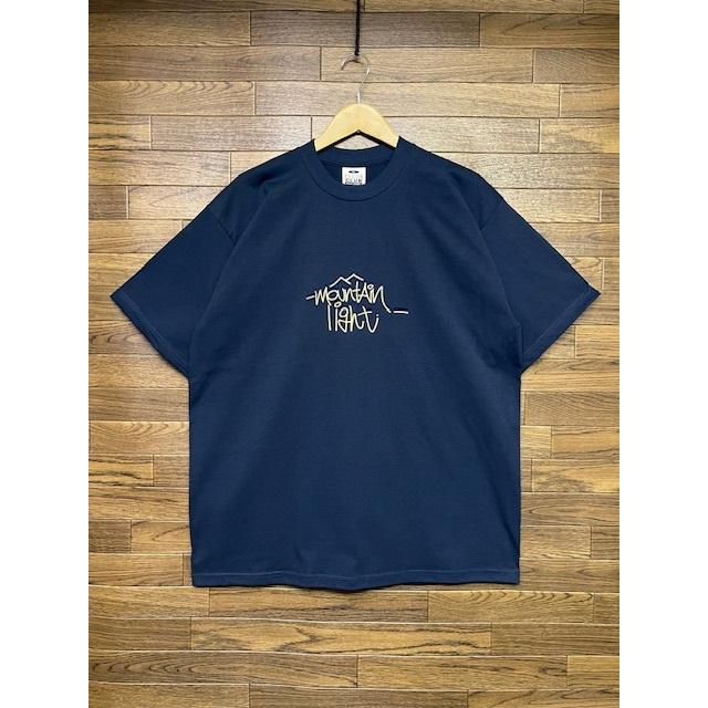 DAMMIT 11th x TAPE PACKS MOUTAIN LIGHT Tシャツ(ヘビーウェィト) Navy 2XLサイズ(ミックスCD ...