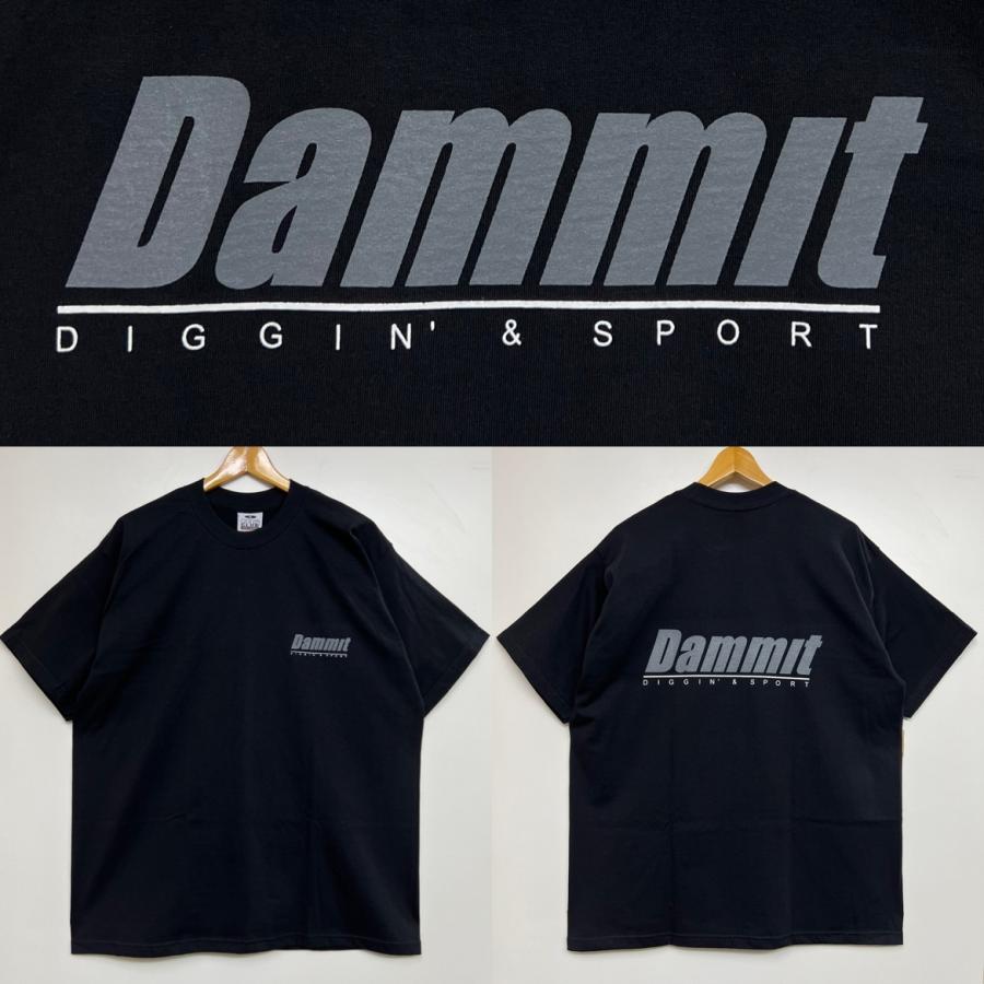 DAMMIT BACK LOGO Tシャツ(ヘビーウェイト) Black XLサイズ : mad dope - 通販 - Yahoo!ショッピング