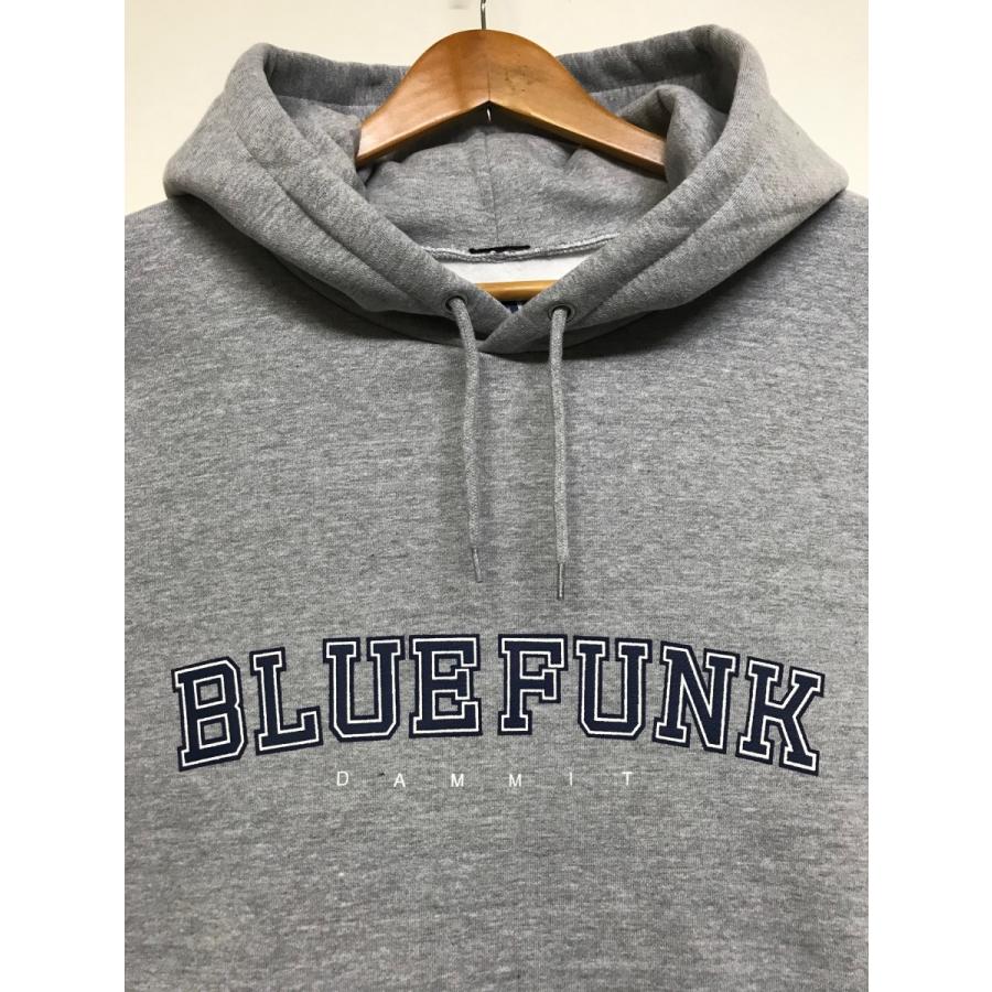 DAMMIT BLUE FUNK ヘビーオンススウェット プルオーバーフーディー Grey Lサイズ : mad dope - 通販 ...
