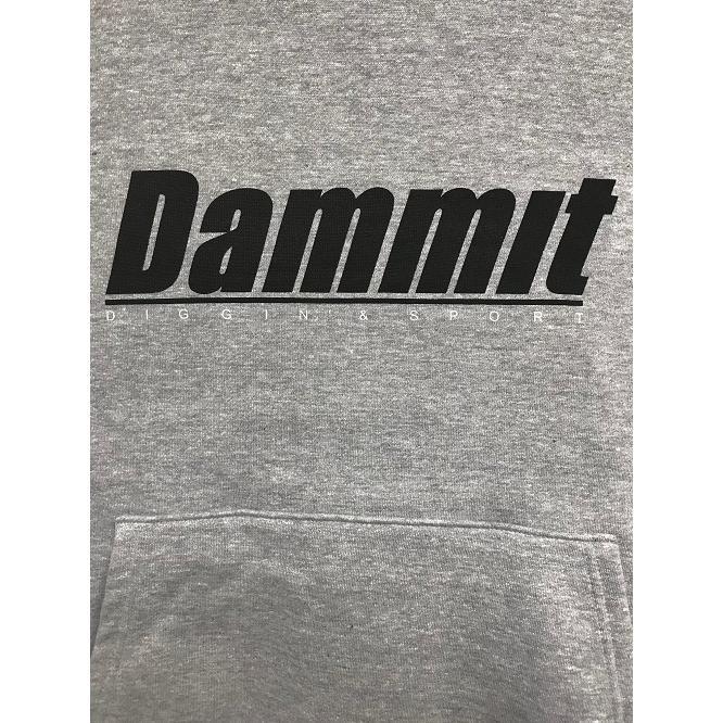 DAMMIT LOGO ヘビーオンススウェット プルオーバーフーディー Grey XLサイズ : mad dope - 通販 - Yahoo ...