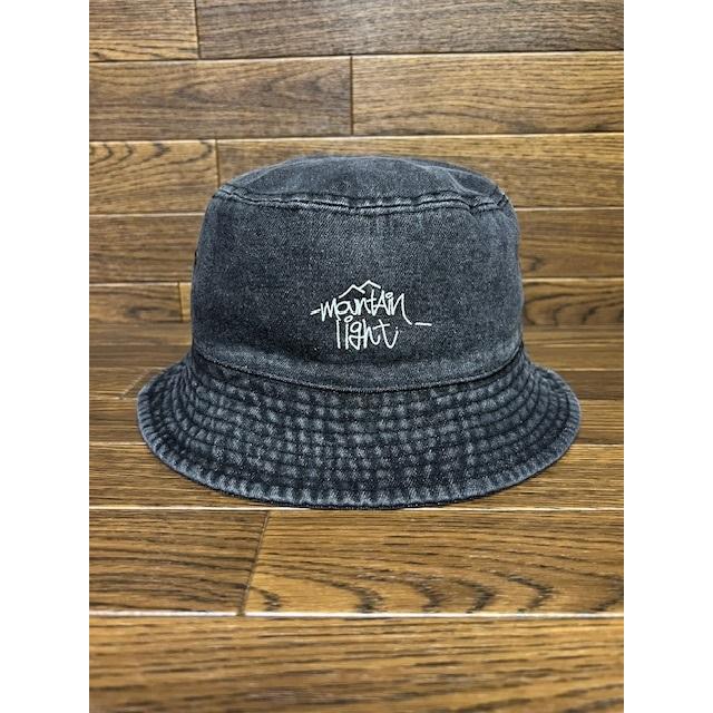 DAMMIT MOUTAIN LIGHT バケットハット L/XLサイズ(約60cm) Black Denim(ミックスCD付属) : mad ...