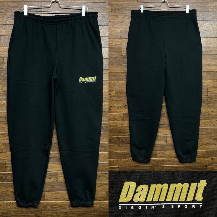DAMMIT LOGO ヘビーオンス スウェットパンツ Black Lサイズ : mad dope - 通販 - Yahoo!ショッピング