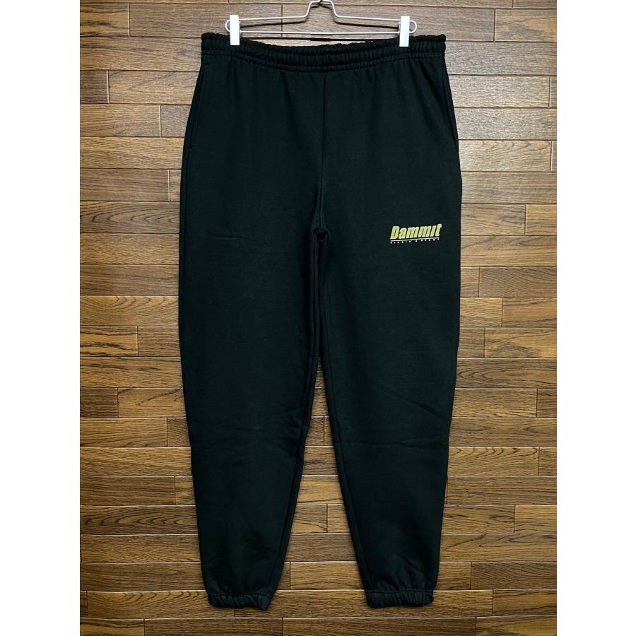 DAMMIT LOGO ヘビーオンス スウェットパンツ Black Lサイズ : mad dope - 通販 - Yahoo!ショッピング