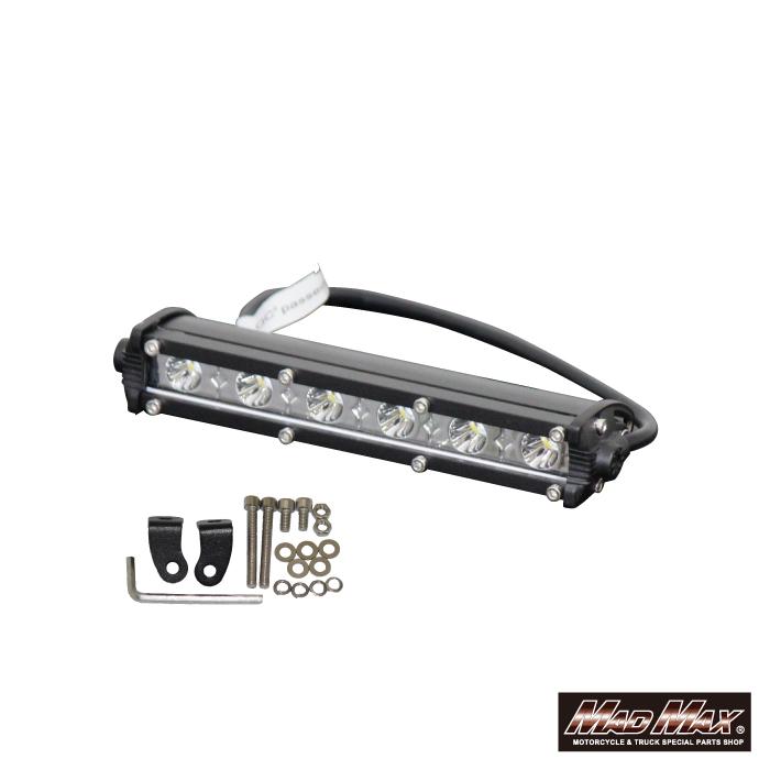 ライトバー ワークライト シングルタイプ LED6連 18W 12V/24V兼用 作業灯 : mm30-ch060-18 : MADMAXトラックパーツショップ - 通販 - Yahoo!ショッピング