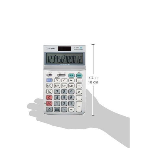 カシオ グリーン購入法適合電卓 12桁 ジャストタイプ JF-120GT-N エコマーク認定 : まえばし商店 Yahoo!ショッピング店 - 通販 - Yahoo!ショッピング