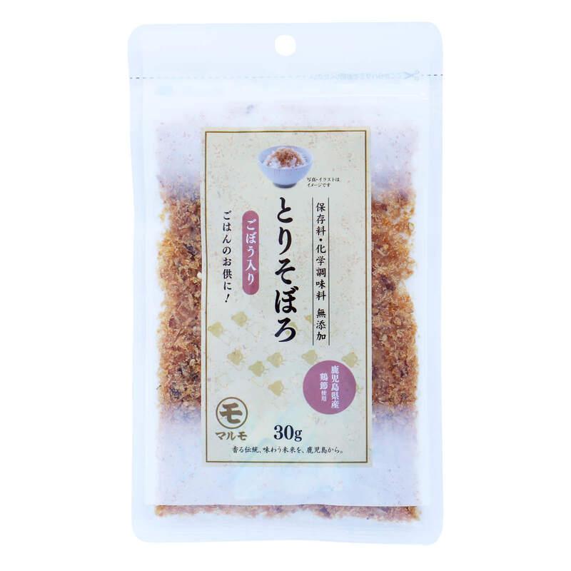 ふりかけ 無添加 とりそぼろ ごぼう入り 計180g 30g x6袋 マルモ 保存料化学調味料不使用 鹿児島産 鶏肉 佃煮 ご飯のお供 弁当 おにぎり : MAEDAYA 前田家 - 通販 ...