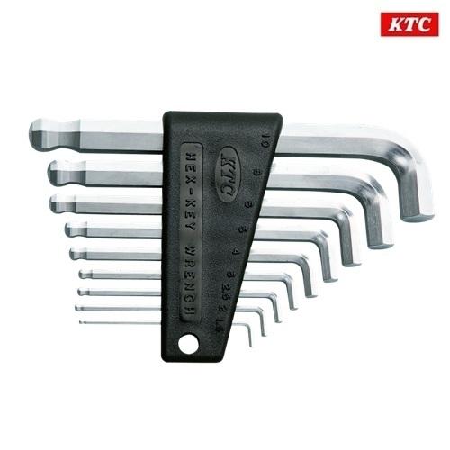 KTC ボールポイントL型スタンダード六角棒レンチセット首下ショート[9本組] HLDS2009 : 00061497 : マエキネットストア - 通販 - Yahoo!ショッピング