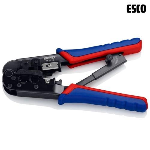 エスコ 6P・8P圧着ペンチ(モジュラー用) EA538KM-2 : マエキネットストア - 通販 - Yahoo!ショッピング