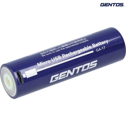 GENTOS Gシリーズハンディライト専用充電池GA17 GA-17 : 00116220 : マエキネットストア - 通販 - Yahoo!ショッピング