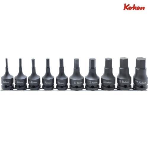 Ko-ken コーケン 12.7mm差込 インパクトヘックスビットソケットレールセット10ヶ組 RS14012M/10-L60 : マエキネットストア - 通販 - Yahoo!ショッピング